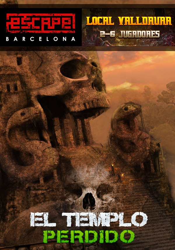 El Templo Perdido Room Escape Game in Barcelona